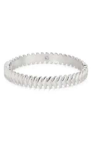 Ettika Vortex Cuff Bracelet - Silver