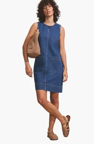 RO&ZO Denim Shift Dress