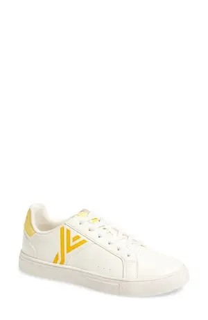 YY NATION Fractus Cactus Sneaker - White /yellow /lemon /white