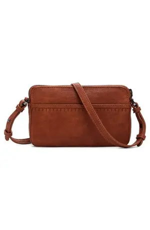Desigual Medium Embroidered Faux Leather Convertible Wallet
