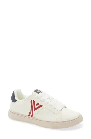 YY NATION Stratus Cactus Sneaker - White/red/navy