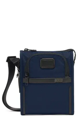 Tumi Alpha Pocket Small Crossbody Bag - Navy