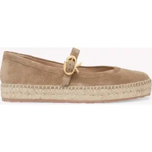 GIANVITO ROSSI Elda Espadrille Sandals - Brown