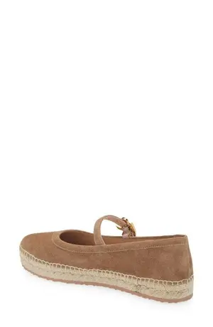 GIANVITO ROSSI Elda Espadrille Sandals - Camel