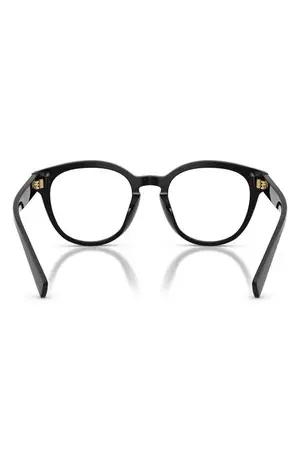 Dolce & Gabbana 52mm Phantos Optical Glasses - Black