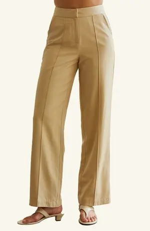 CRESCENT Pleated Trousers