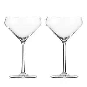 SCHOTT ZWIESEL Pure Martini Glass, Set Of 2 - No Color