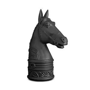 L'Objet Horse Bookend In Black - No Color