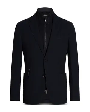 Zegna High Performance Jersey Suit Jacket