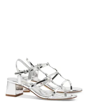 Larroude Hana Block Heel Sandals