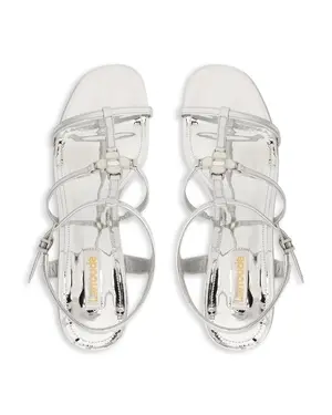 Larroude Hana Block Heel Sandals