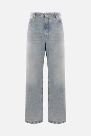 Balenciaga Slim Fit Bootcut Jeans - Navy