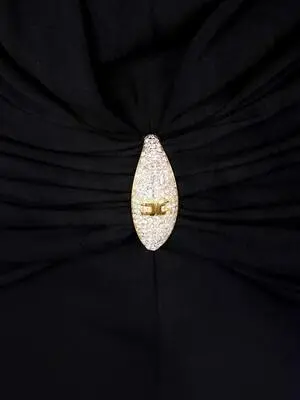 Elisabetta Franchi Halterneck Ruched Dress