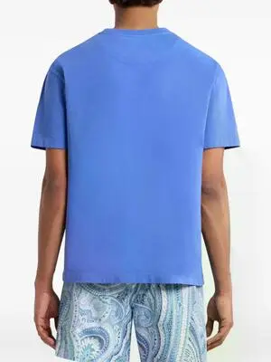 Etro Logo-embroidered T-shirt