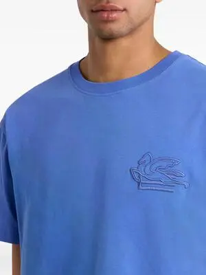 Etro Logo-embroidered T-shirt