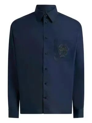 Etro Logo-embroidered Shirt