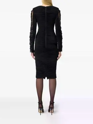 Elisabetta Franchi Bow-embellished Midi Dress