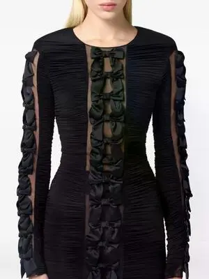 Elisabetta Franchi Bow-embellished Midi Dress