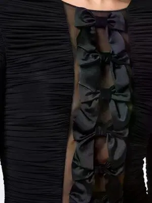 Elisabetta Franchi Bow-embellished Midi Dress