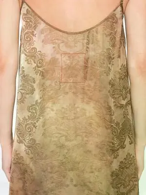 UMA WANG Anaya Midi Dress - Brown