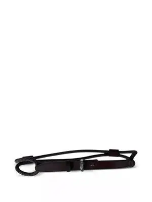 Max Mara Rope Loop Belt - Brown