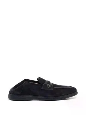 FERRAGAMO Gancini Loafers - Blue