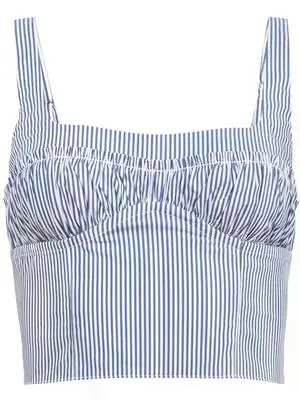 Fleur Du Mal Striped Top - Blue