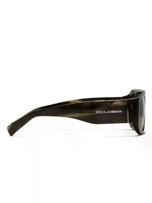 Dolce & Gabbana Oversized Sunglasses - Brown