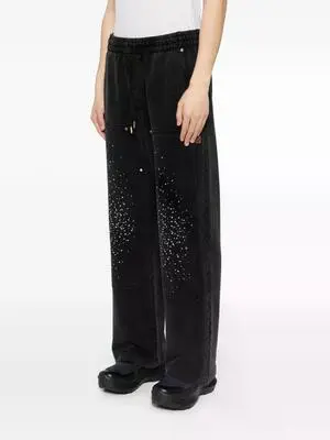 Casablanca La Premonition Crystal-embellished Pants