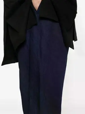 Yohji Yamamoto Slub-texture Trousers