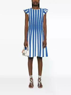 MARCCAIN Striped Mini Dress
