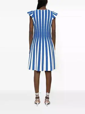 MARCCAIN Striped Mini Dress