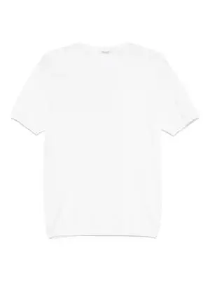 KANGRA Fine-knit T-shirt - Neutrals