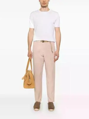 KANGRA Fine-knit T-shirt - Neutrals