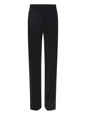 Max Mara Concealed-fastening Trousers - Black