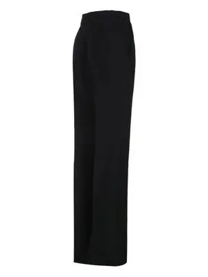 Max Mara Concealed-fastening Trousers - Black