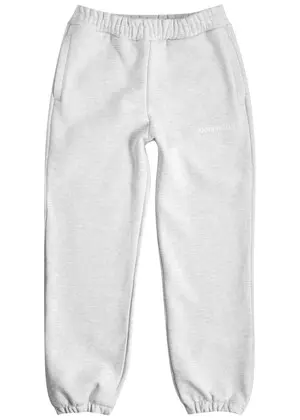 ANNIE HOOD Logo Cotton Sweatpants
