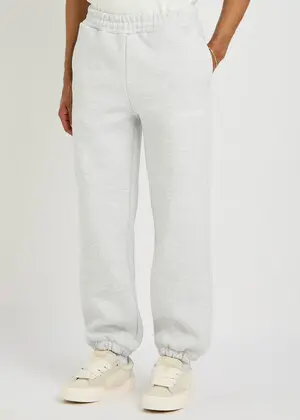 ANNIE HOOD Logo Cotton Sweatpants