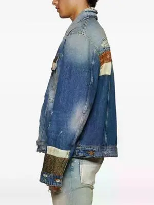 Amiri Ma Quad Patchwork Denim Jacket