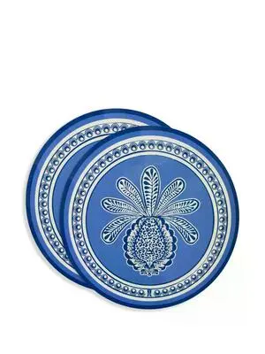 La DoubleJ Disk Placemat - Blue
