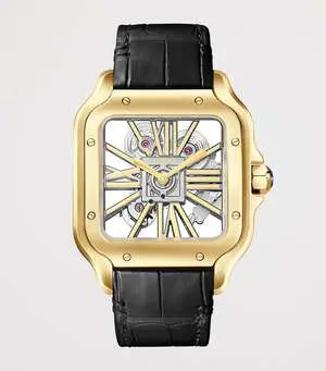 Cartier Santos De Skeleton Watch