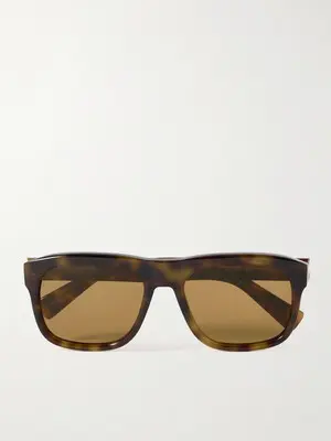 Saint Laurent Square-frame Sunglasses - Brown