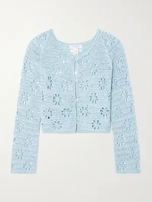Calle Del Mar Cropped Cardigans For Women