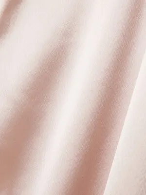 LESET Barb Washed-satin Wide-leg Pants - Pink