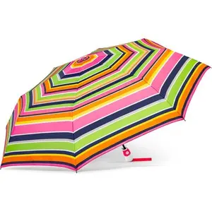 SHEDRAIN Stripe Auto Open Compact Umbrella
