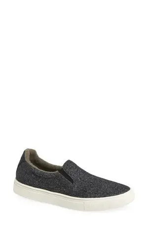 YY NATION Nimbo Wool Blend Loafer - Charcoal / White