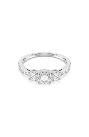 SWAROVSKI Swarovski Stilla Attract Ring Silver