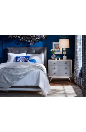 Jonathan Adler Brass Globo Box - Blue