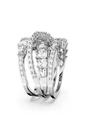 SWAROVSKI Hyperbola Wrap Ring - White
