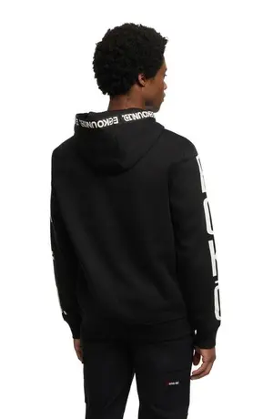 ECKO UNLTD. Arm Stamps Hoodie - Black